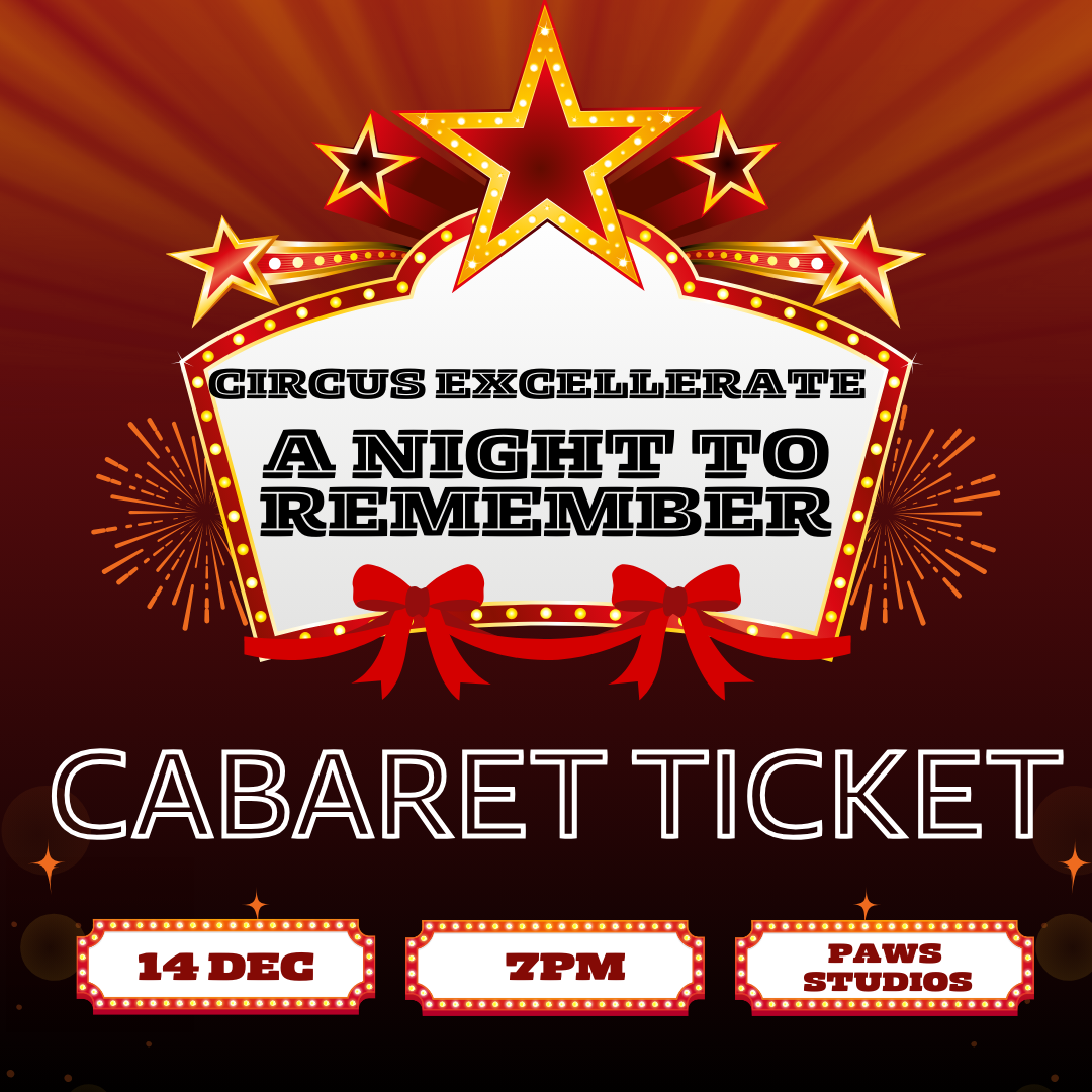 Excellerate Cabaret 2025 – Paws Studios Store
